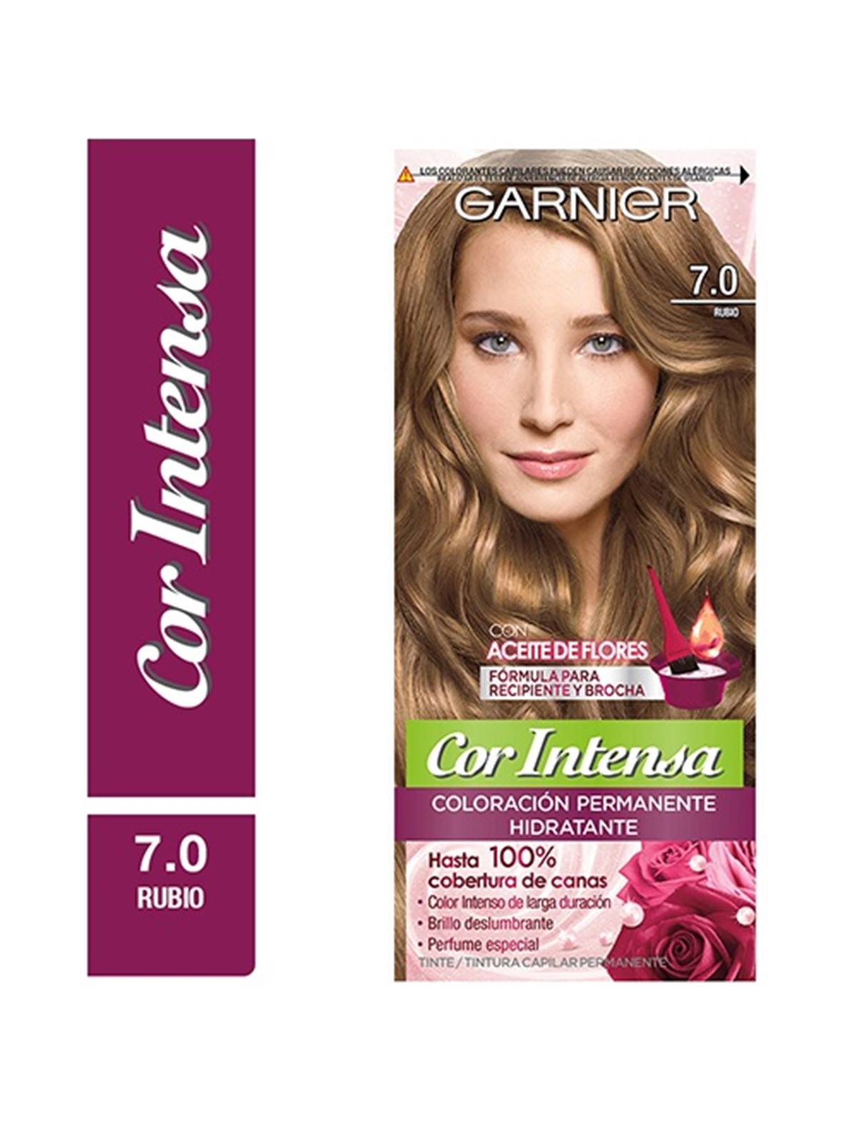 Tinte para el cabello Cor Intensa Tono 7.0 Rubio | Garnier