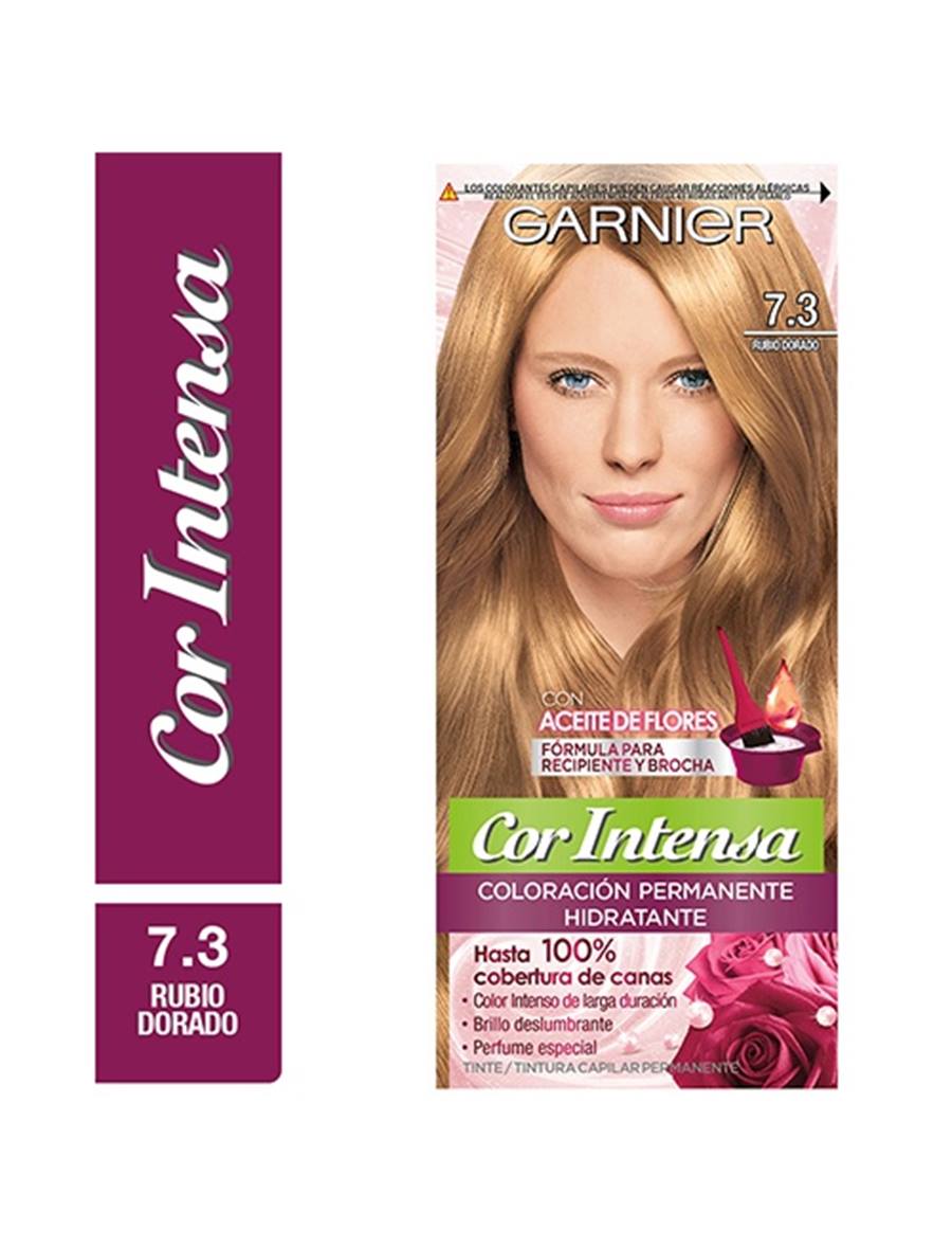 Tinte para cabello Cor Intensa 7.3 Rubio Dorado | Garnier