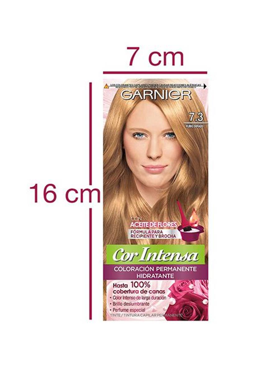 Tinte para cabello Cor Intensa 7.3 Rubio Dorado | Garnier