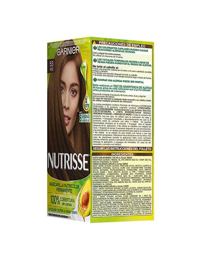 Tinte para Cabello Coloración Nutrisse 53 Nuez | Garnier